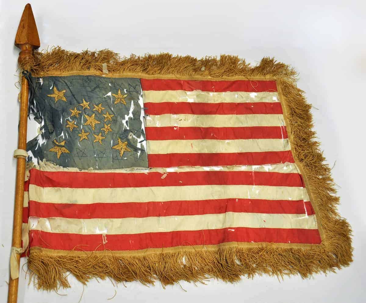 » 100 Year Old Silk Flag Donated to the VMHA Collection